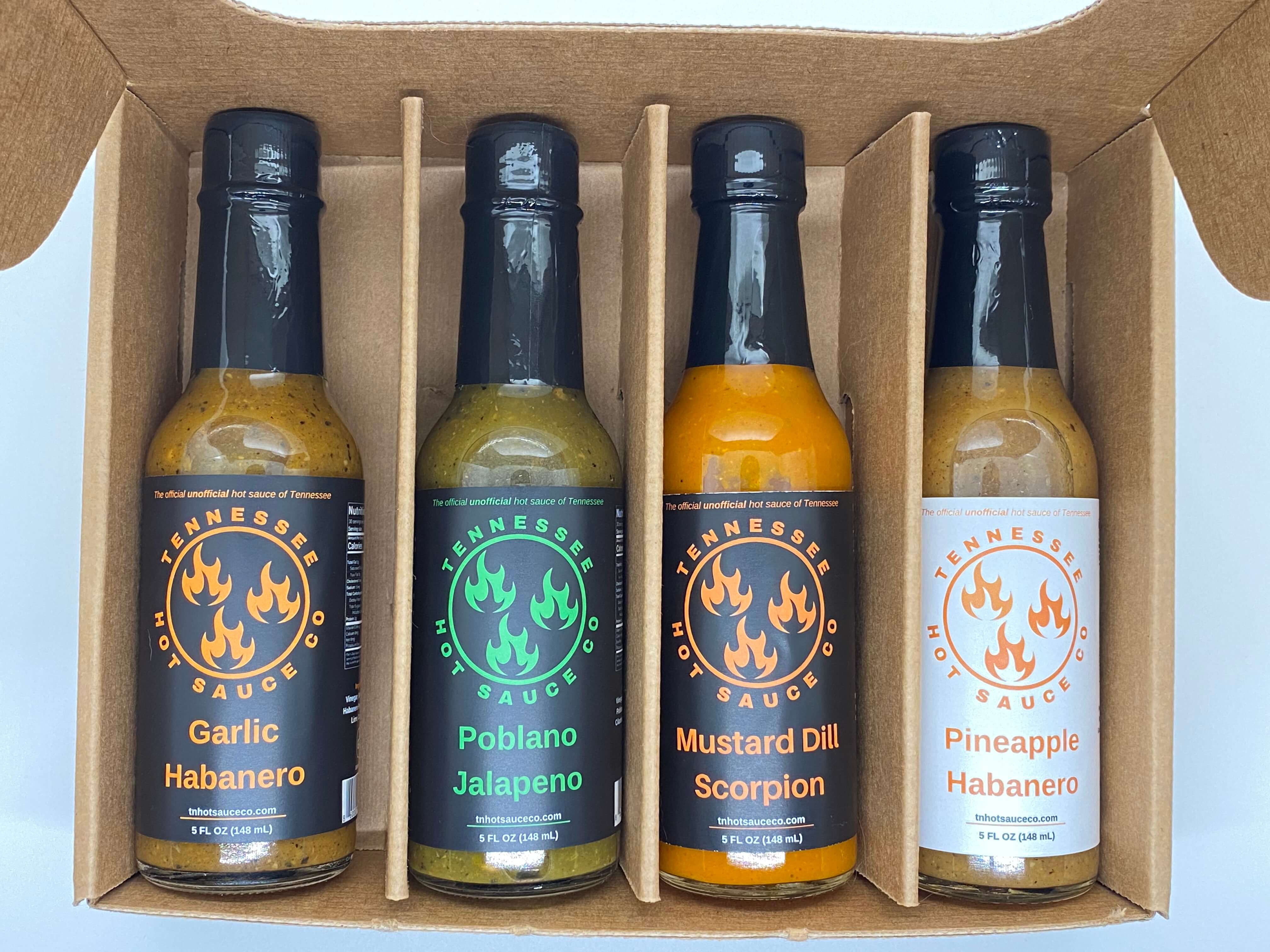 4 Bottle Ultimate Fire Feast Hot Sauce- Twice Yearly Delivery ...